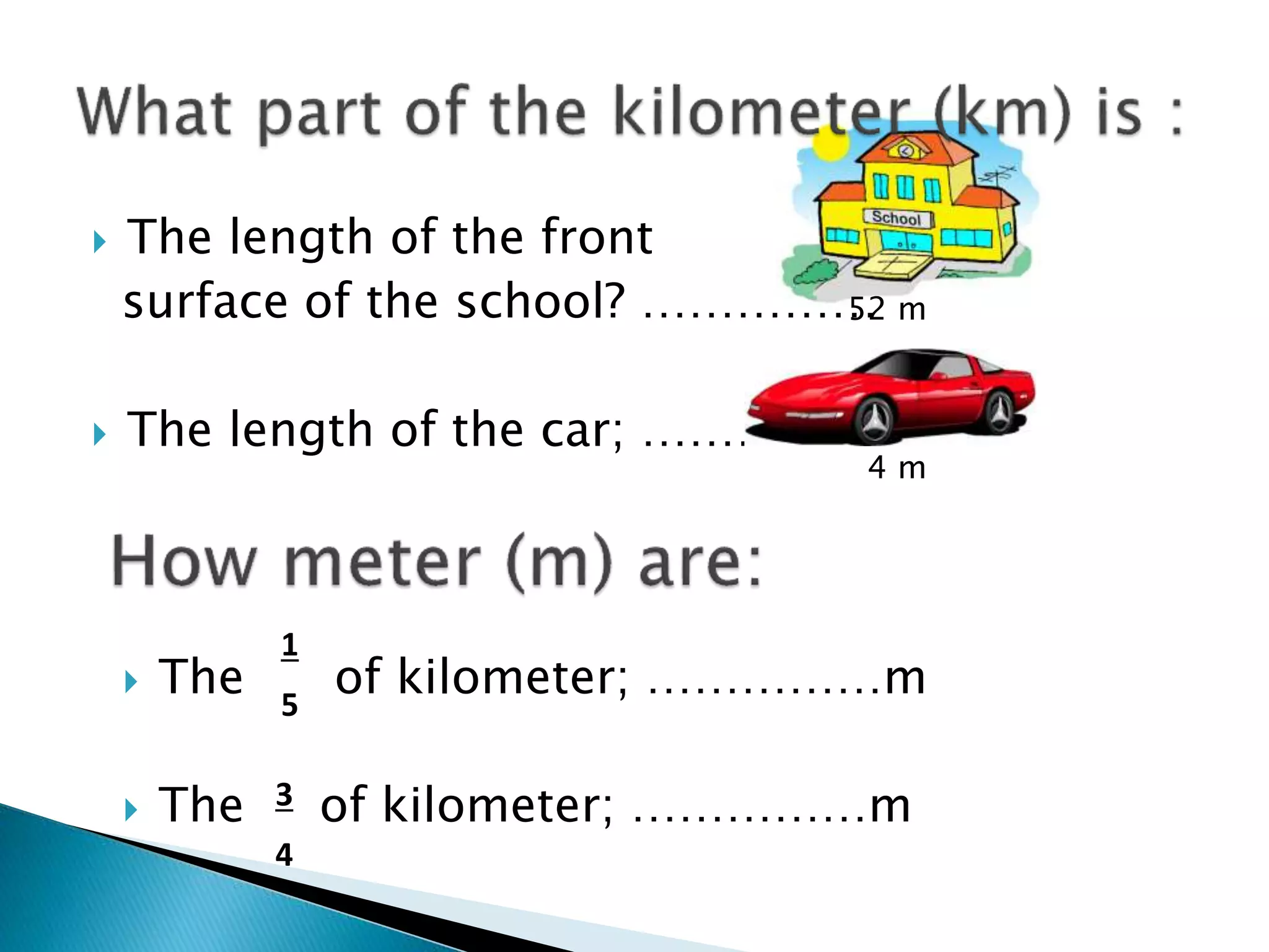 Fraction and lenght measurement | PPT