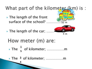 Fraction and lenght measurement | PPT