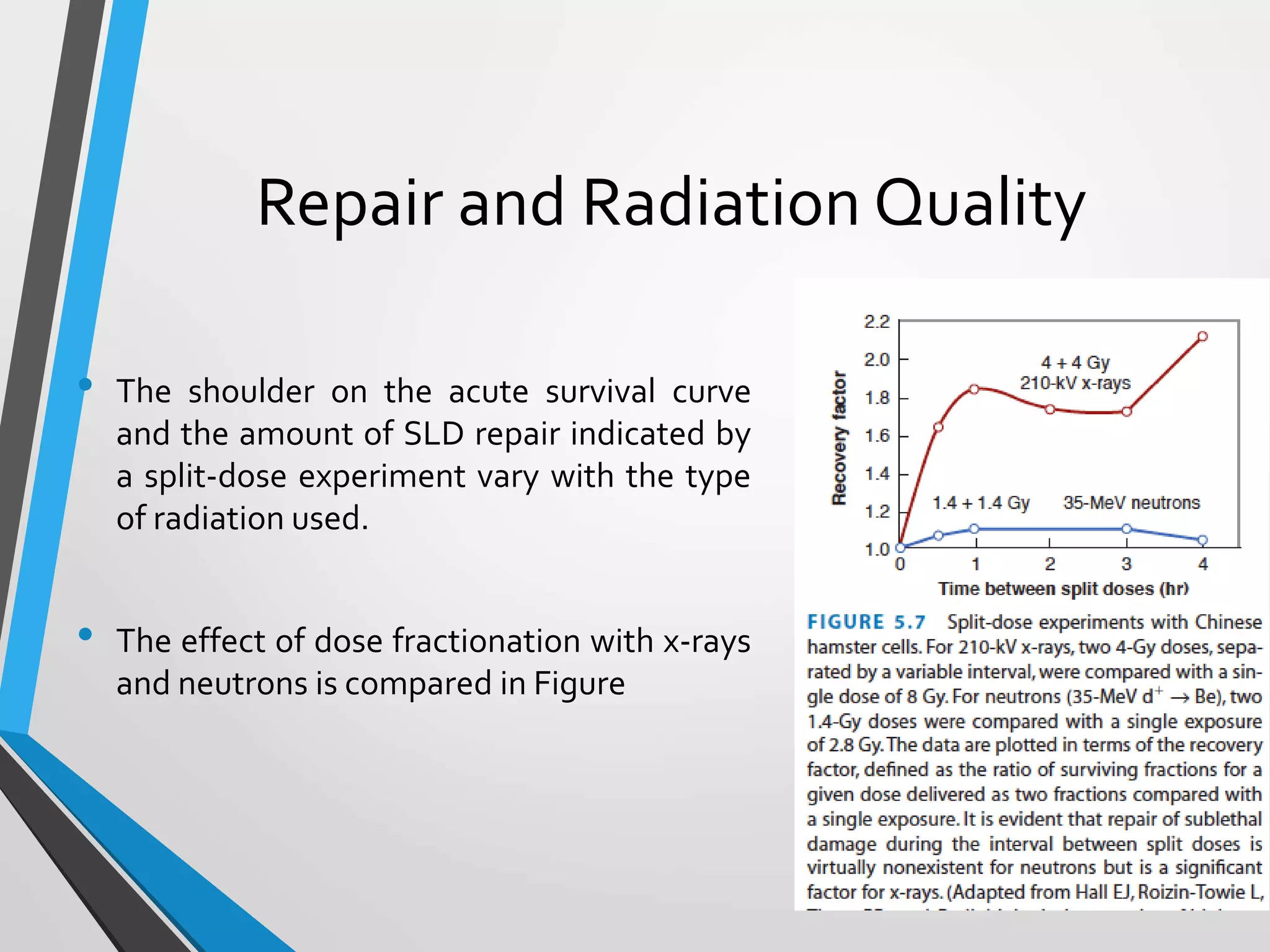 Fractionated radiation and dose rate effect | PPTX