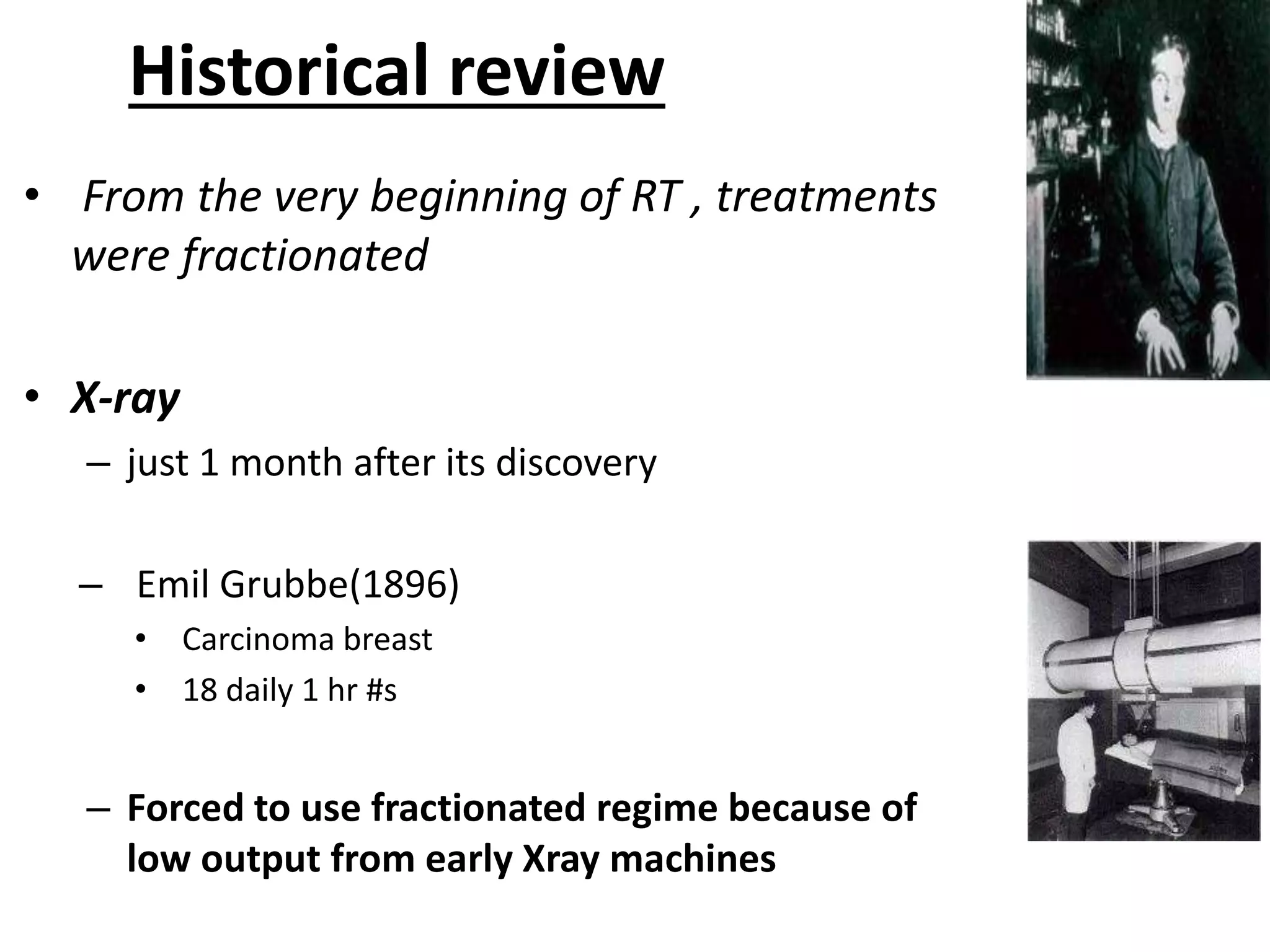 Fractionation in radiotherapy | PPTX