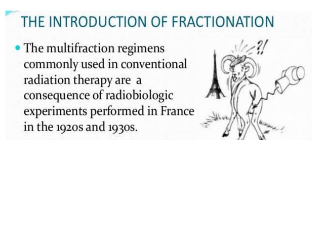 Fractionation in radiotherapy | PPTX