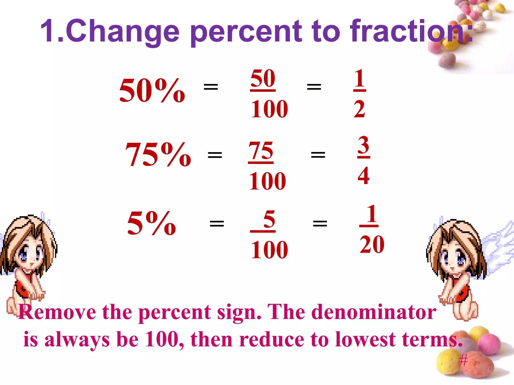 Fraction, Decimal & Percent.ppt