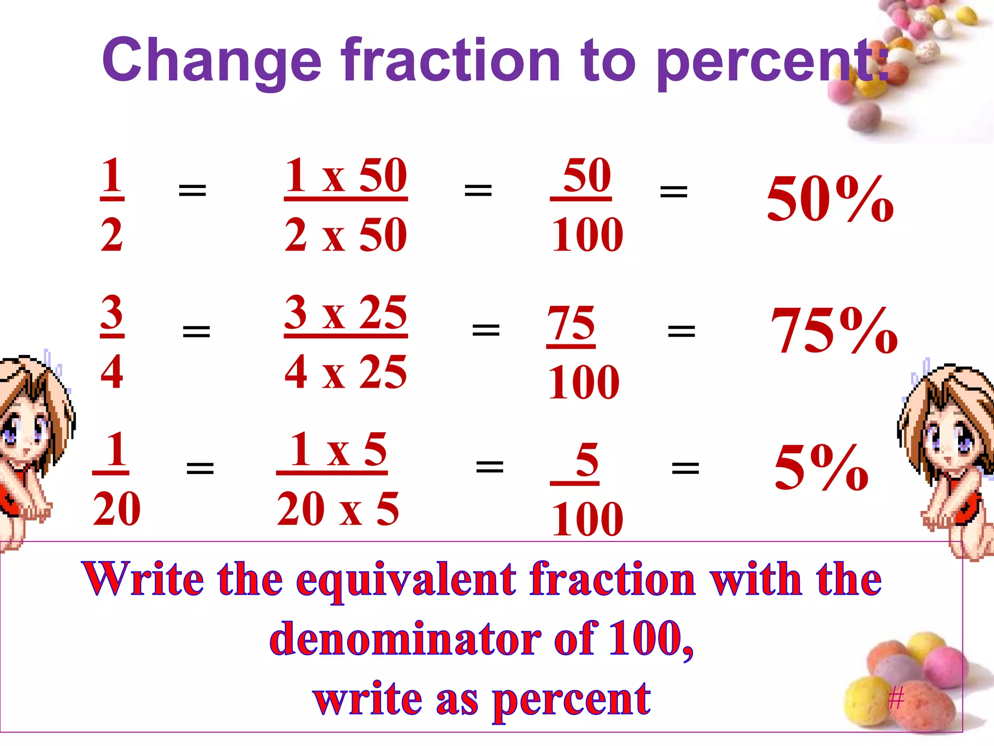 Fraction, Decimal & Percent.ppt
