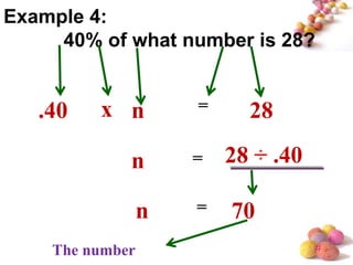 Fraction, Decimal & Percent.ppt
