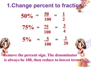 Fraction, Decimal & Percent.ppt