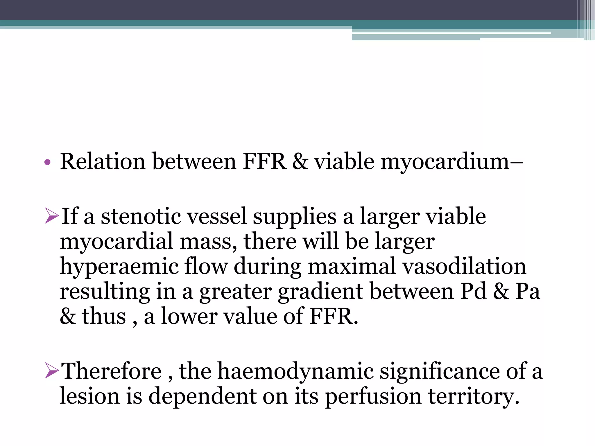 Fraction flow reserve | PPTX