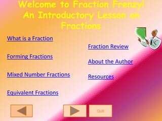 Fraction Frenzy | PPTX