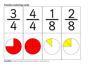 Fraction games | PDF