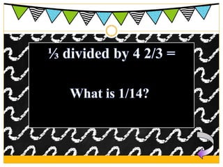 Operations with Fraction Jeopardy | PPTX