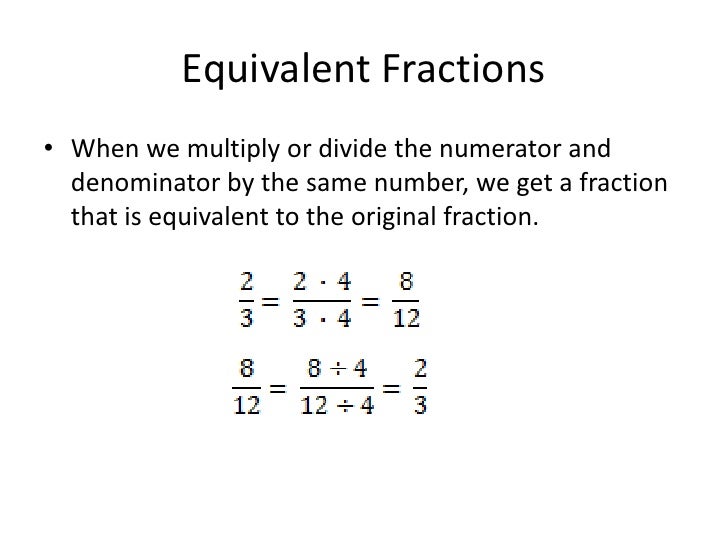 Fraction Overview Fraction Overview