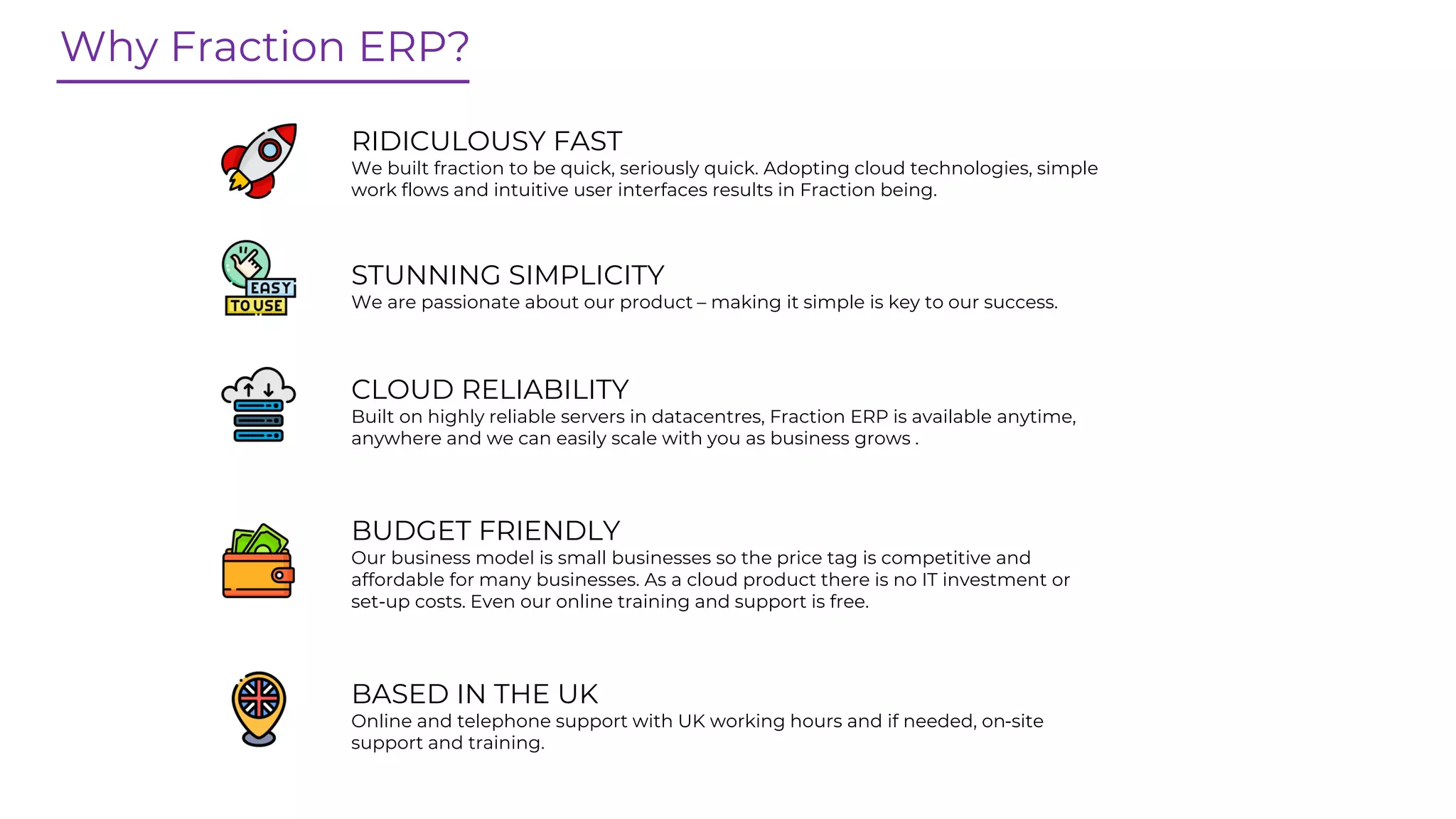 Fraction ERP Overview | PPT