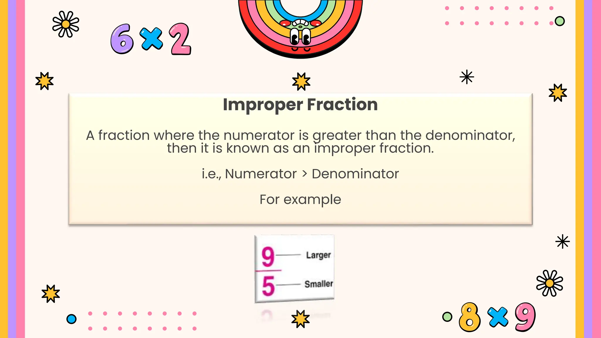 Creative Fraction ppt for kids for education .pptx