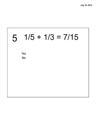 Fraction review | PDF