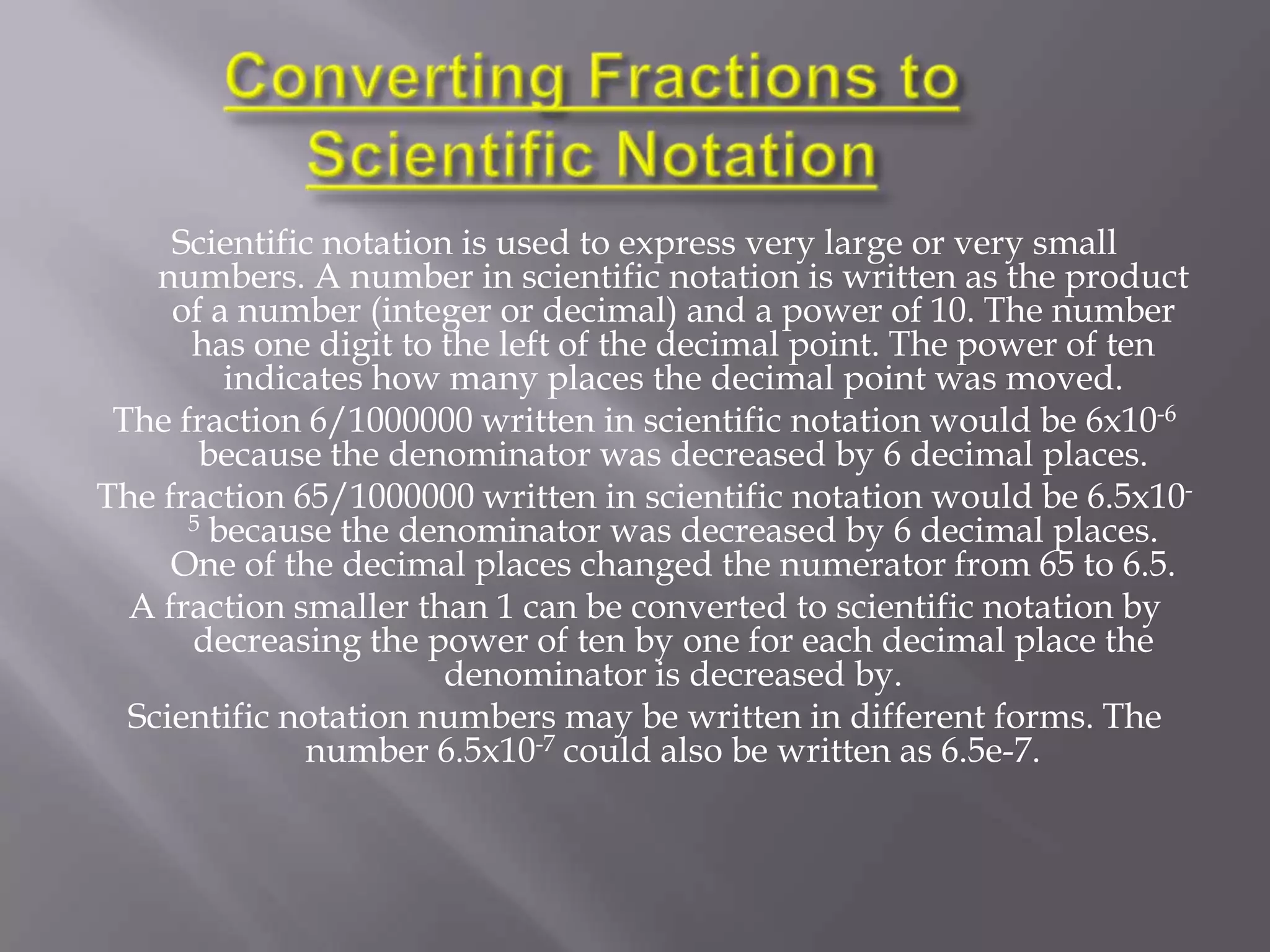 Fractions | PPTX