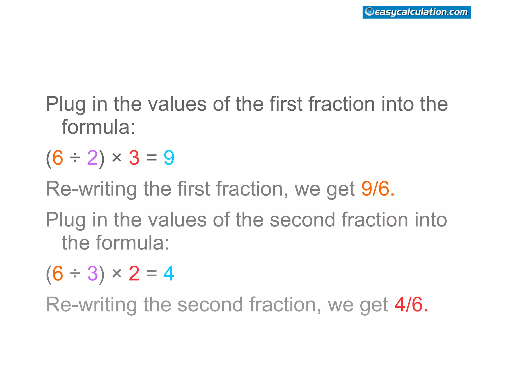 How to calculate fractions - Addition | PPT