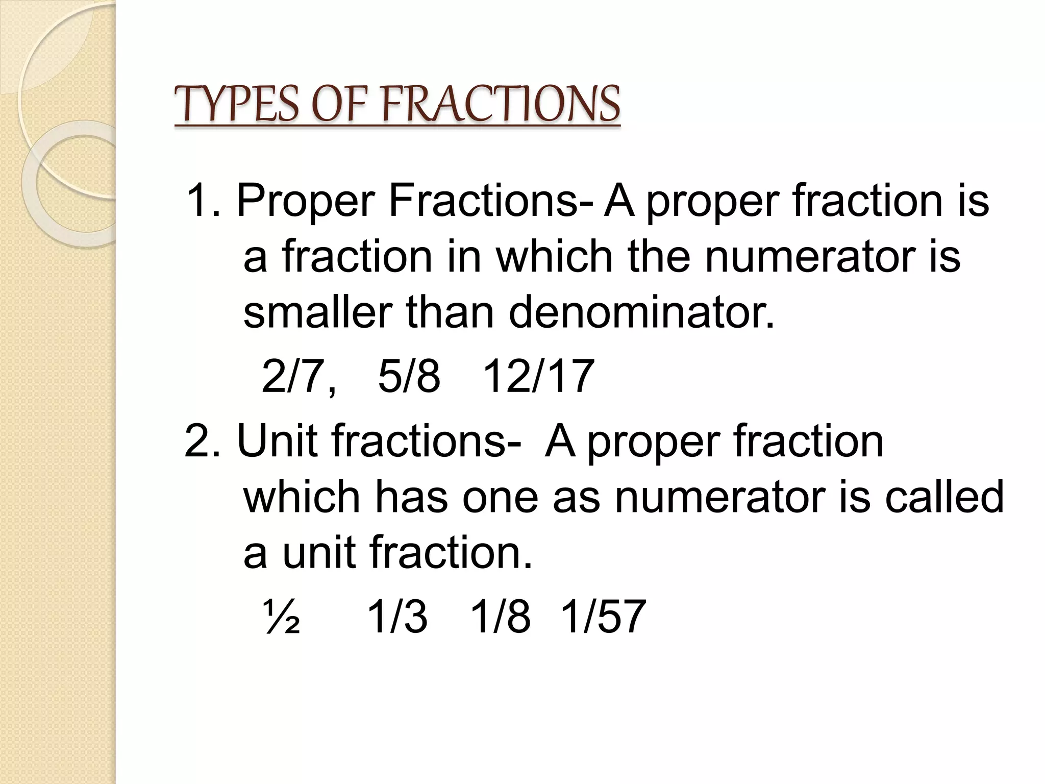 Fractions | PPTX