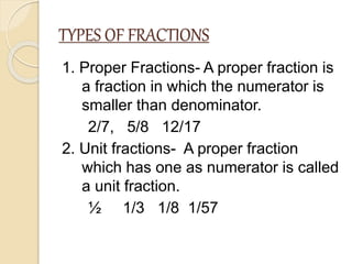 Fractions | PPTX