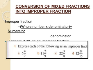 Fractions | PPTX