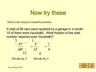 Fractions Cancelling Down | PPT