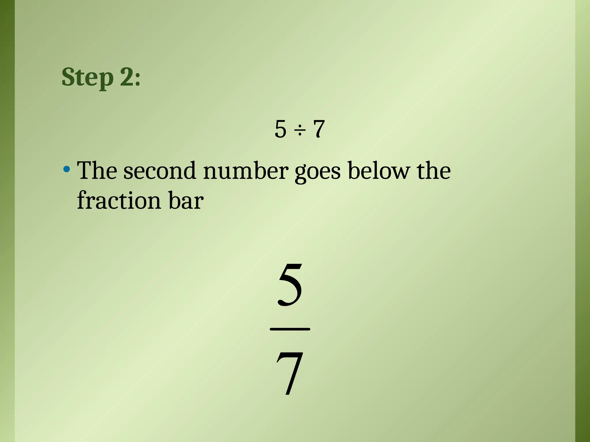 Fractions- Calculating Equivalent Fractions.ppt Fractions- Calculating Equivalent Fractions.ppt