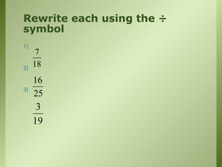 Fractions- Calculating Equivalent Fractions.ppt