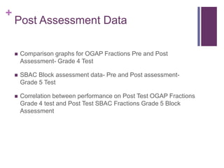Fractions - grade 5 OER VMI curriculum project | PPT