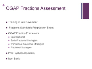 Fractions - grade 5 OER VMI curriculum project | PPT