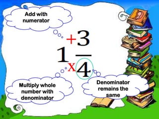 Fractions mixed number | PPTX