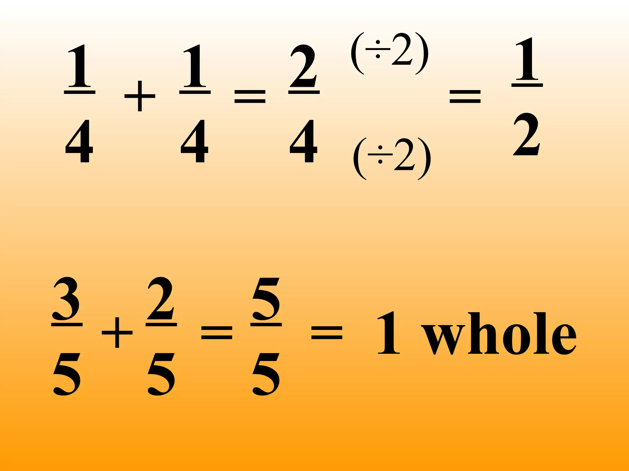 Fractions: Numerator and Denominator | PPT