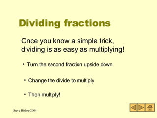 Fractions - the four rules | PPT