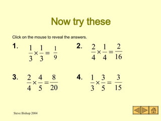 Fractions - the four rules | PPT