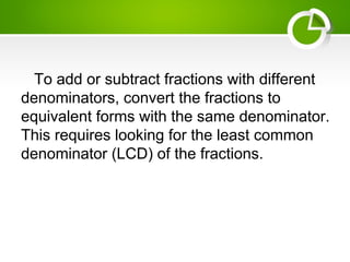 Fractions(2).pdf mathematics grade 7 educ | PDF