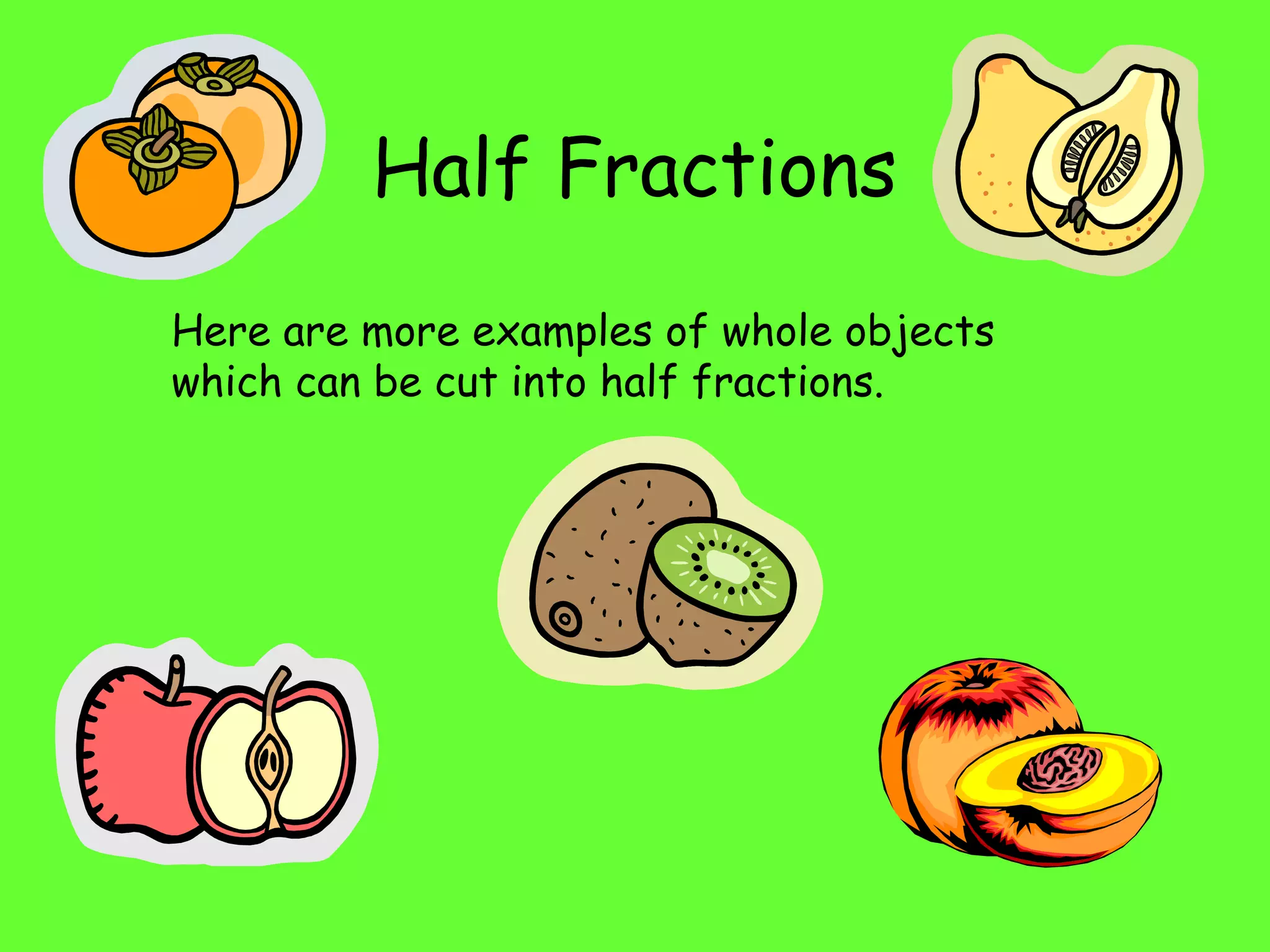 Whole, half and quarters | PPT