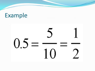 Fractions And Decimals | PPTX