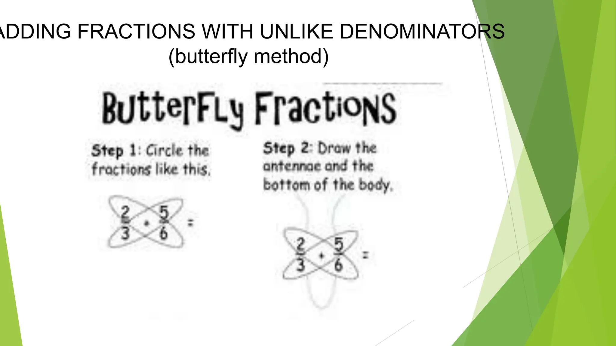 Fractions Arithmetical Operations Pptx