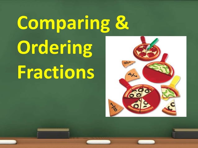 Fractions comparing ordering | PPT