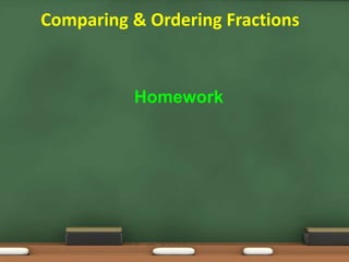 Fractions comparing ordering | PPTX