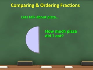 Fractions comparing ordering | PPTX