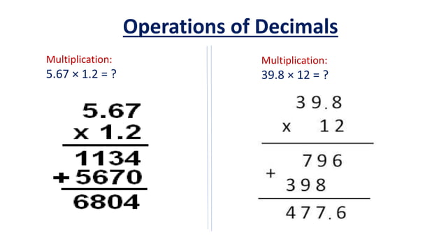Fractions & decimals class vii | PPTX