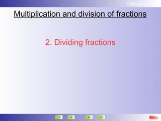Fractions division | PPT