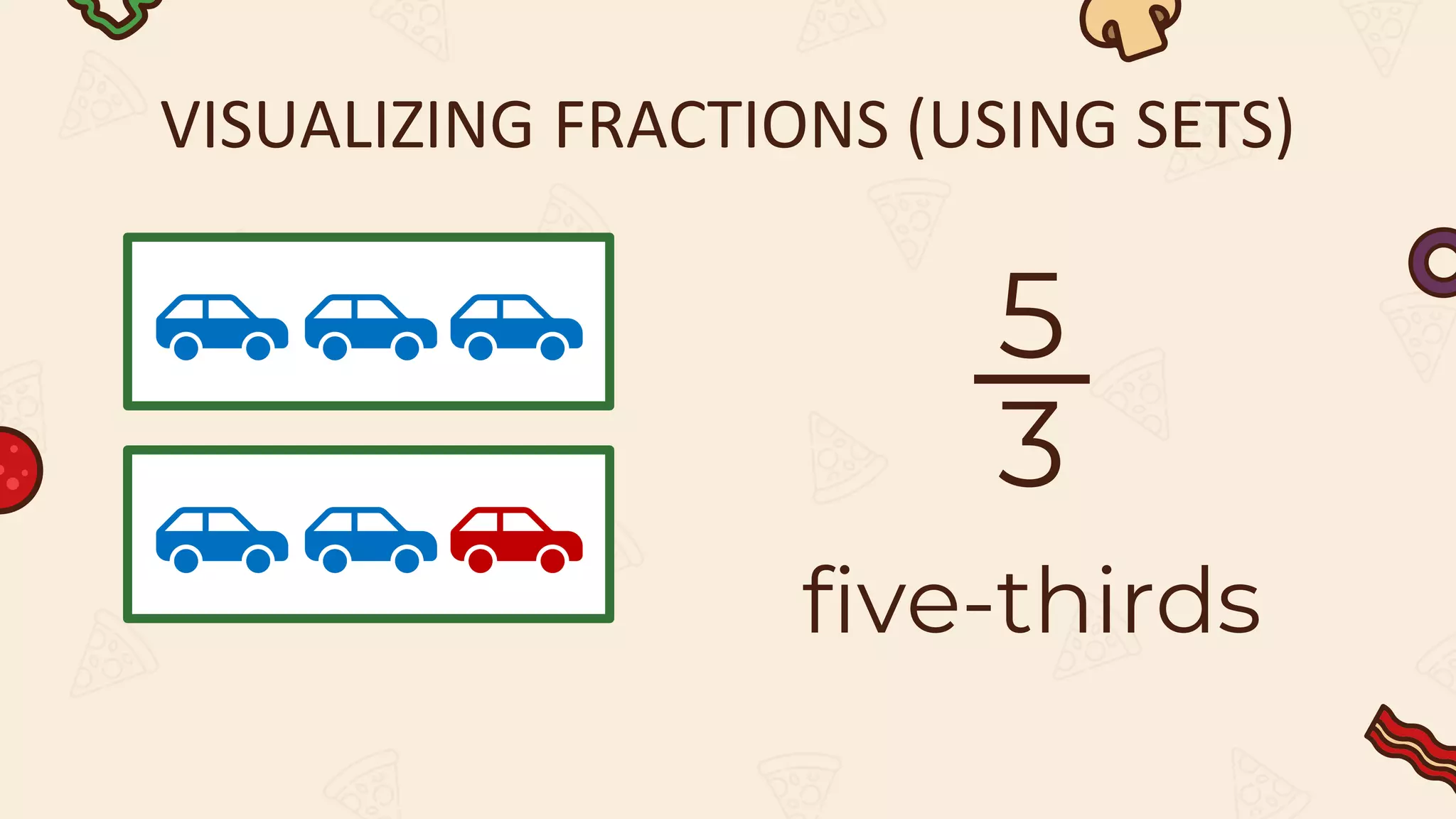Fractions Equal to 1 and Greater than 1.pdf | Food & Drink