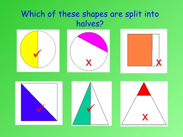 Fractions halves | PPT