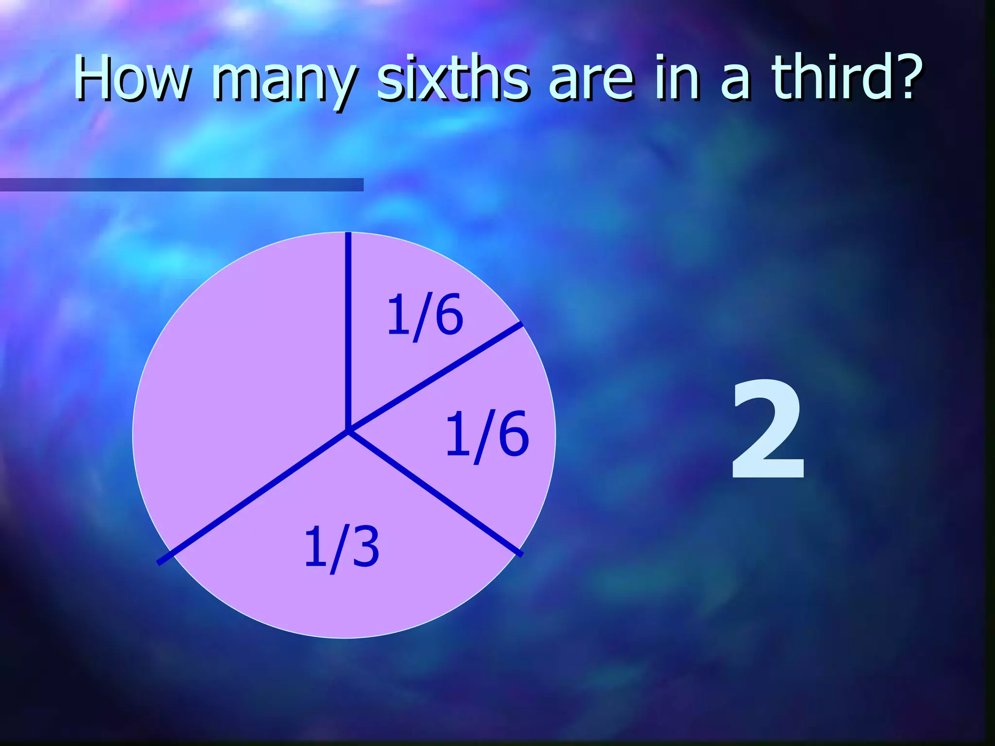 Fractions ii slides 1 9 | PPT