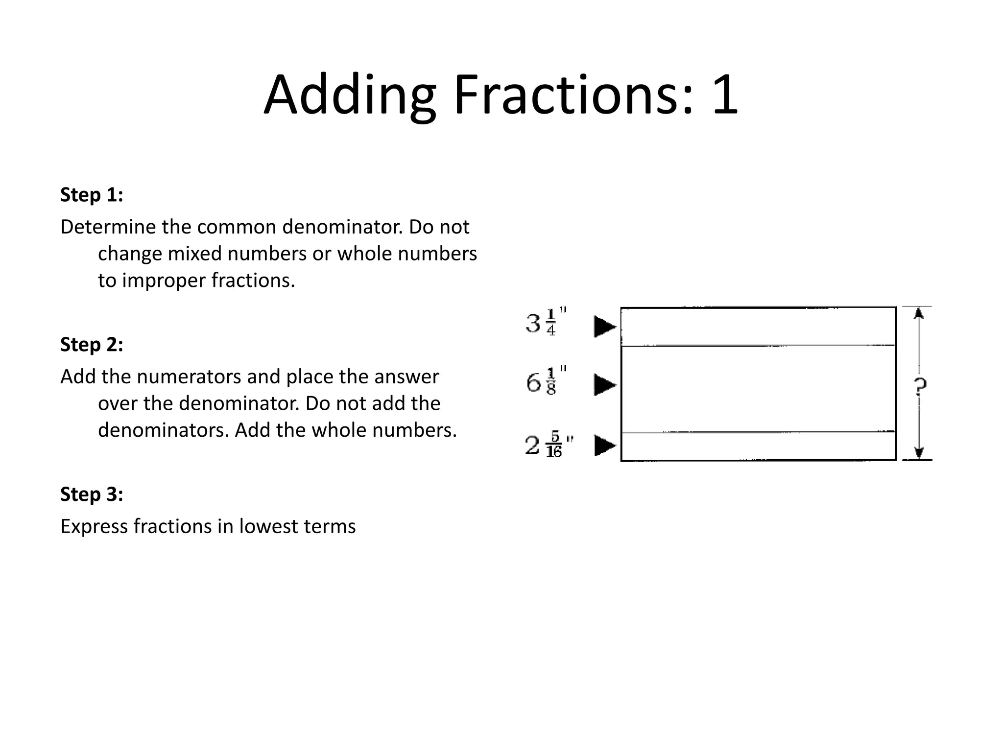 Fractions lesson | PPTX
