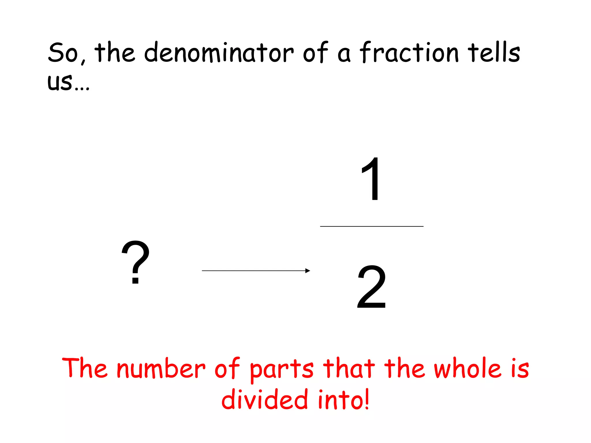 Fractions lesson 1 introduction | PPT