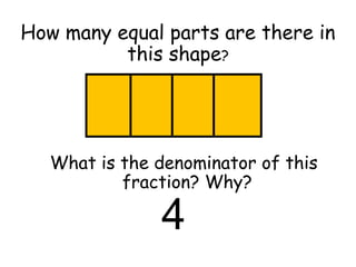 Fractions lesson 1 introduction | PPT