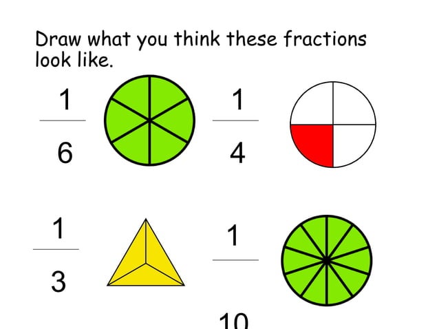 Fractions lesson 1 introduction | PPT