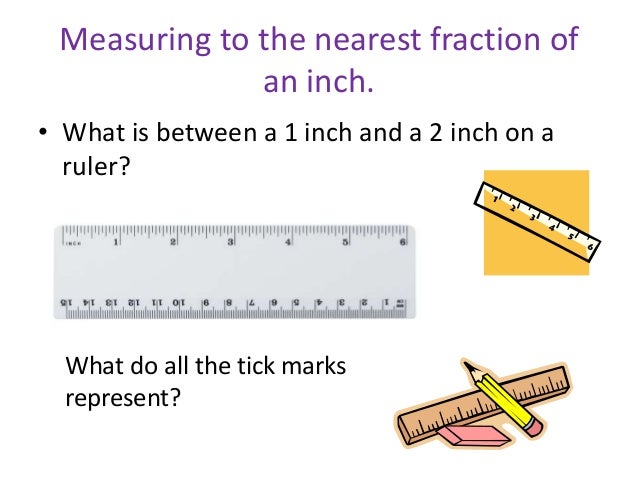 Fractions of an inch powerpoint