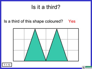 Fractions of shapes | PPT