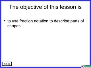 Fractions of shapes | PPT